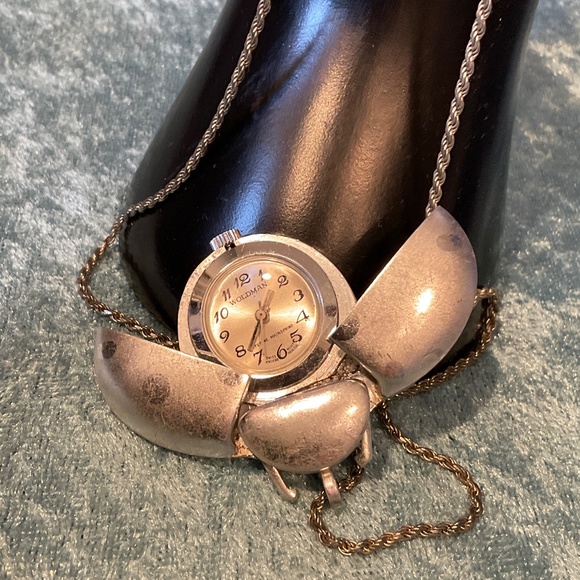 Woldman | Jewelry | Vintage Lady Bug Pendant Watch | Poshmark
